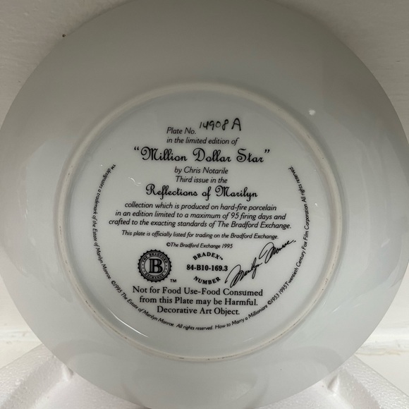 The Bradford Exchange | Wall Decor | Marilyn Monroe Collection Plates ...